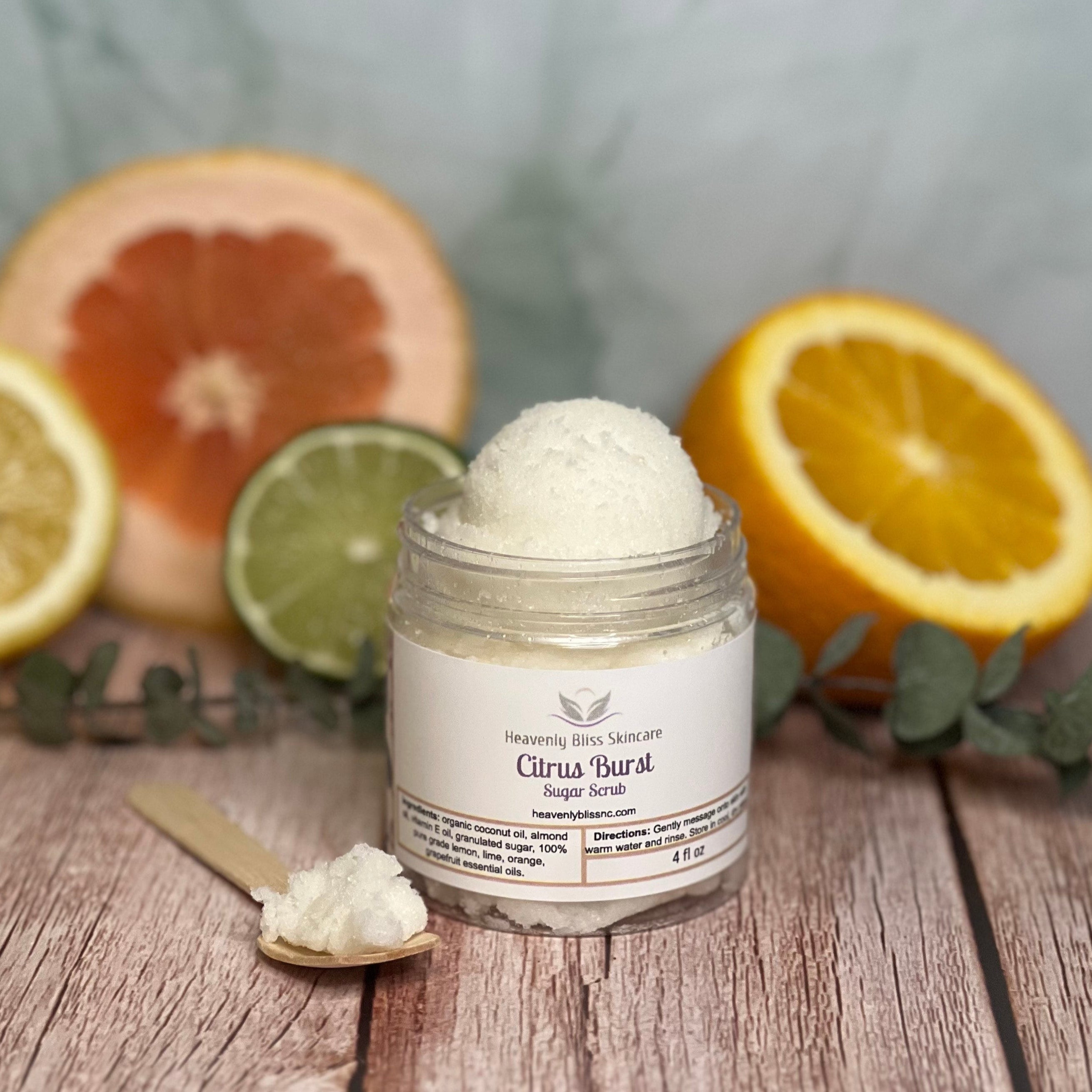 Sugar Scrub | Citrus Burst – Heavenly Bliss Skincare